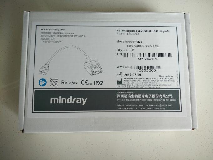 Mindray 512E Resuable SpO2 Sensor , Adt , Finger Tip 512E-30-21373